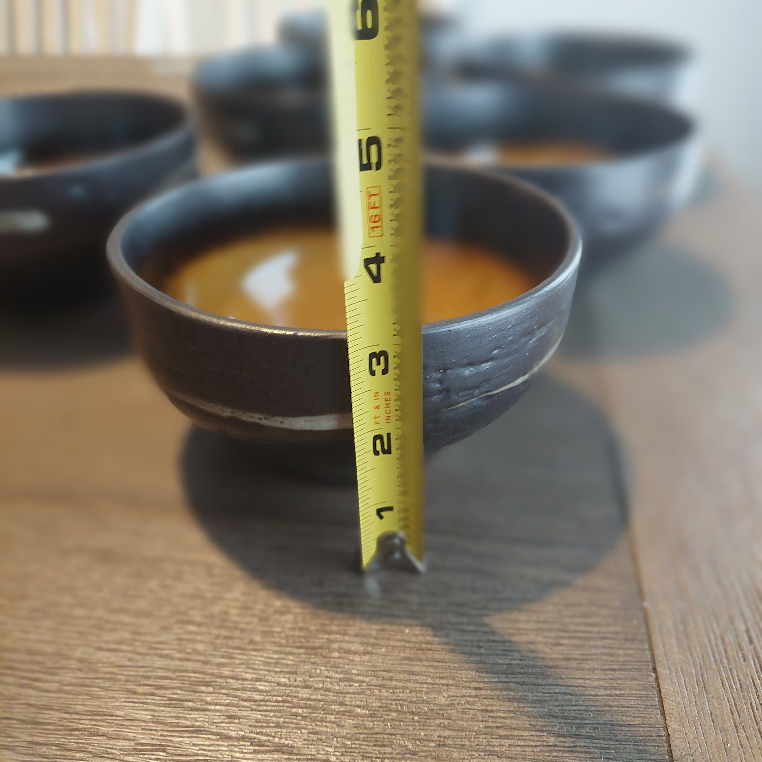 Joseph Abboud 3 Ventana Stoneware Rustic Drip Glaze Cereal Bowls Coupes ...