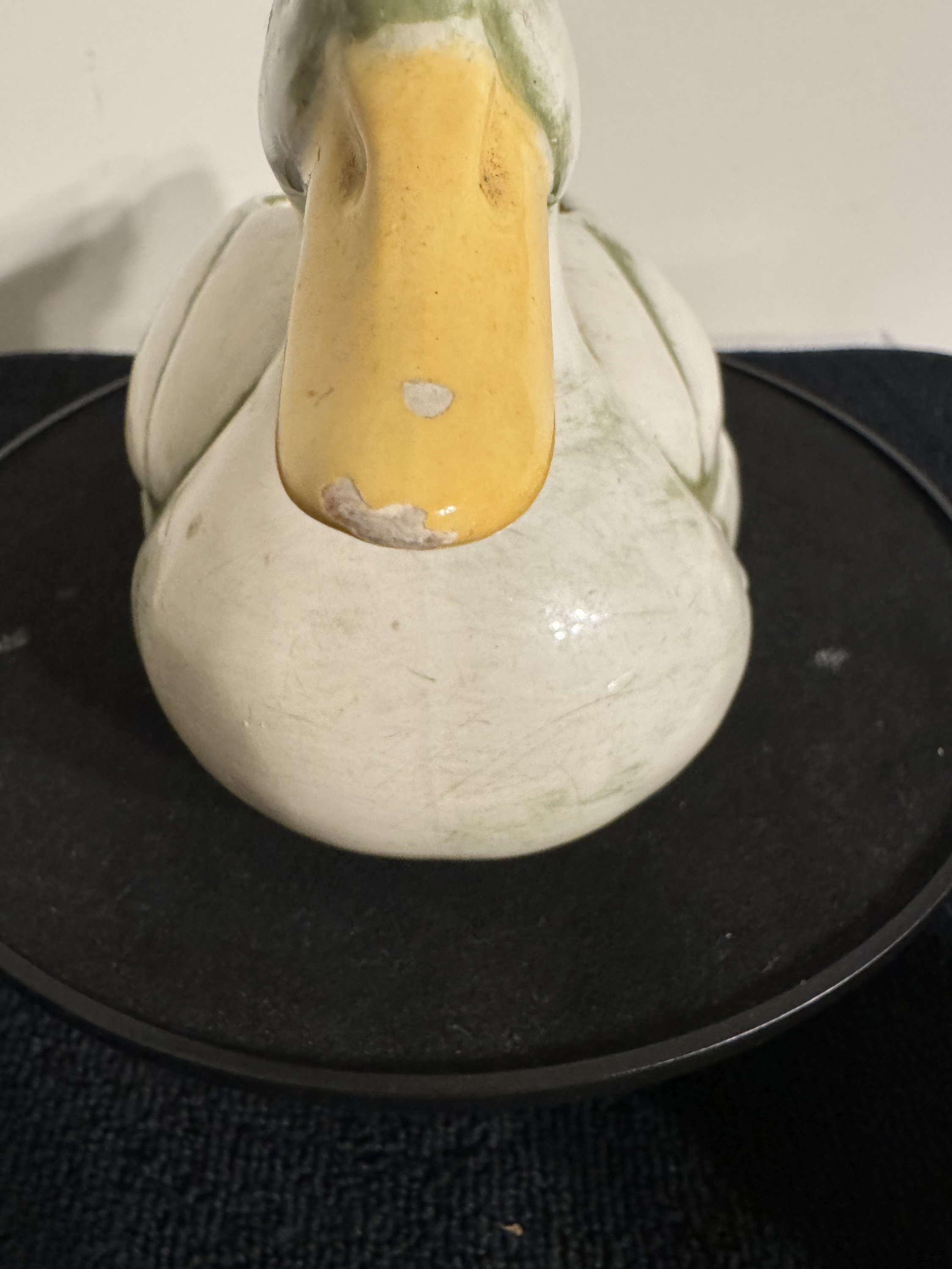 Vintage Small Ceramic Duck Planter Signed by Artist - Etsy
