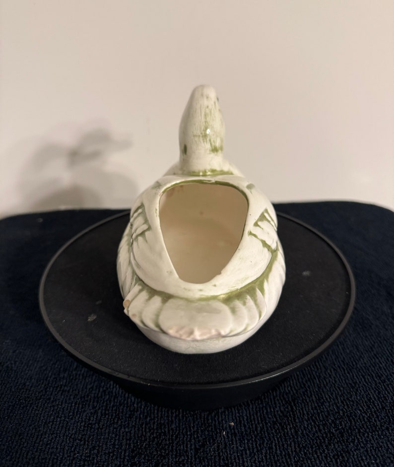 Vintage Small Ceramic Duck Planter Signed by Artist - Etsy