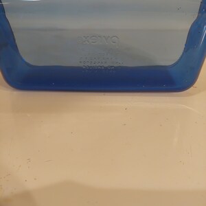 Pyrex Cobalt Peacock Blue Bread Loaf Baking Pan - Etsy