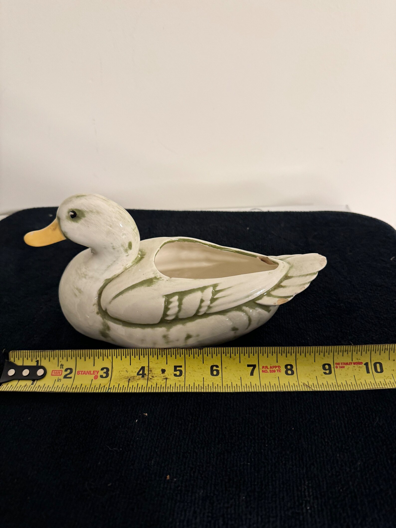 Vintage Small Ceramic Duck Planter Signed by Artist - Etsy