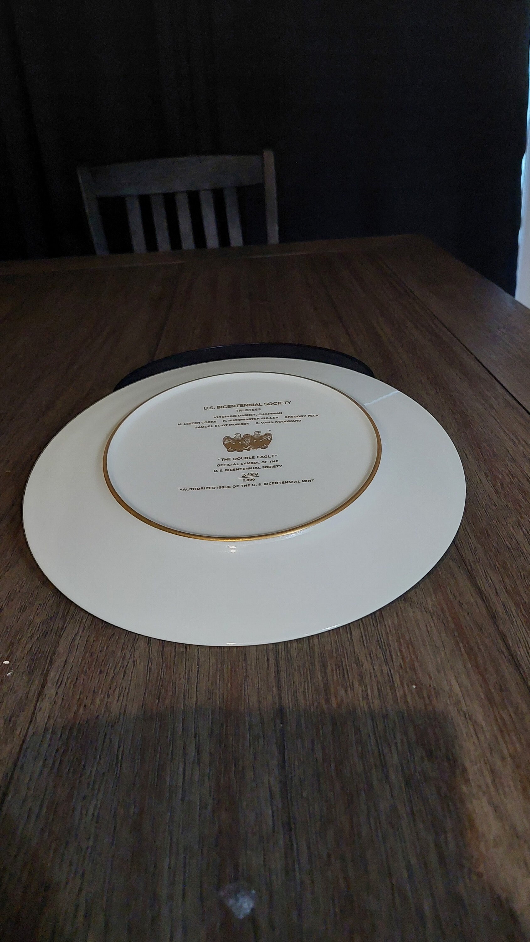 Double Eagle Gold Bicentennial Society Limited Edition Numbered ...