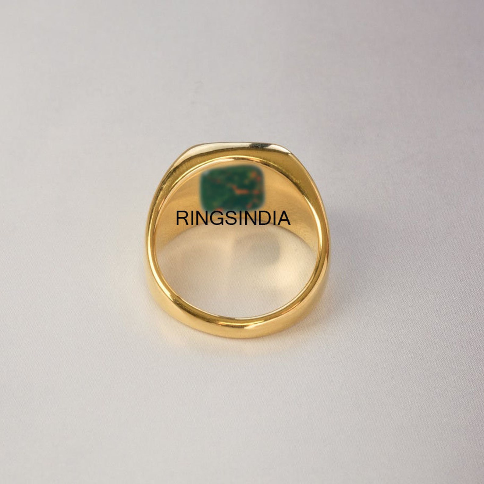 Best Quality Blood Stone Men's Signet Ring 925 Sterling - Etsy