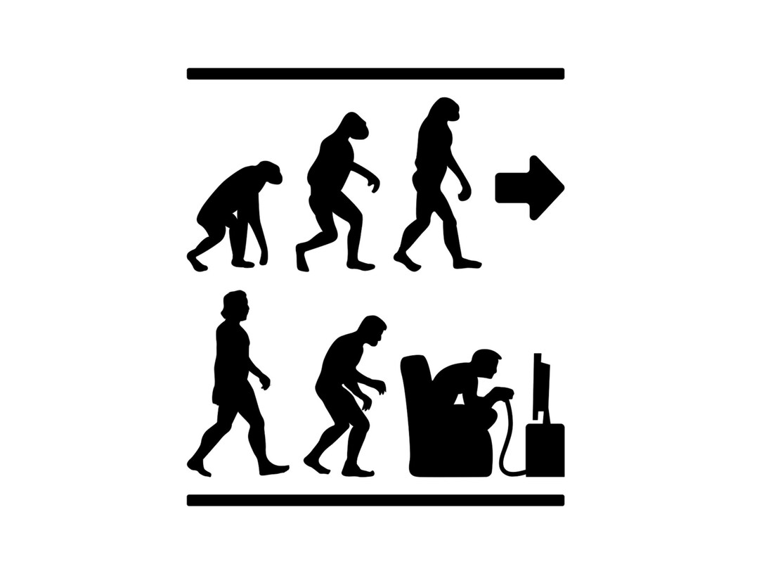 Funny Evolution PC Gaming Decal, Gifts for PC Gamers, Car Decals, Game ...