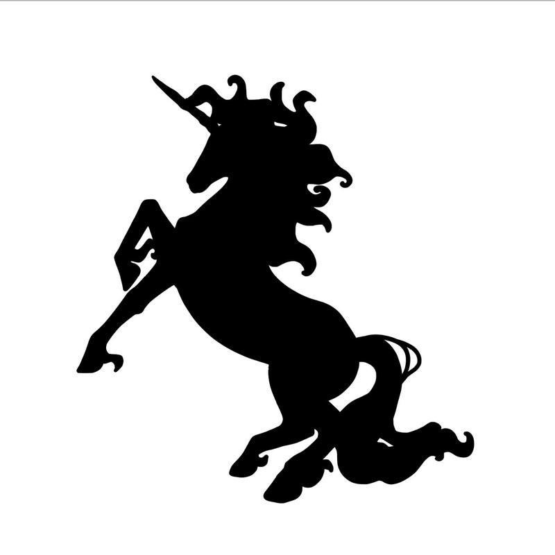Unicorn Decal - Etsy
