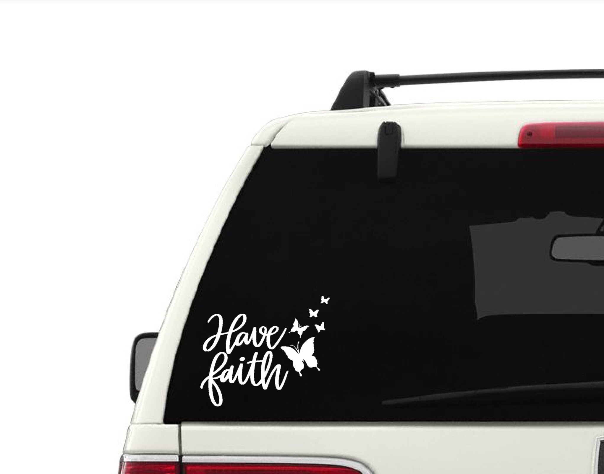 Have Faith Decal: Christian Car Bumper Sticker - Etsy