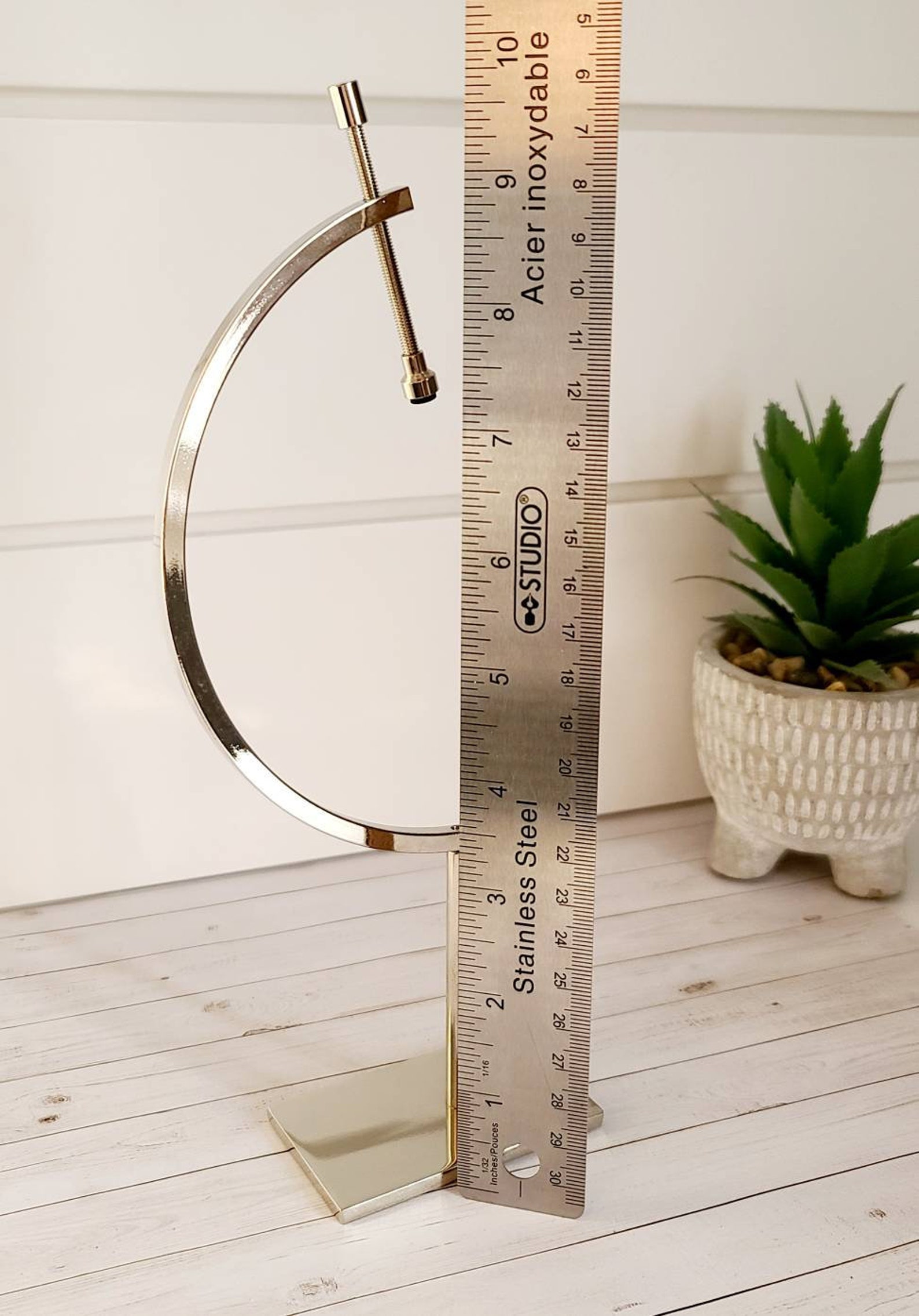 Gold Metal Sphere Crystal Ball Stand Silver Metal Crystal | Etsy