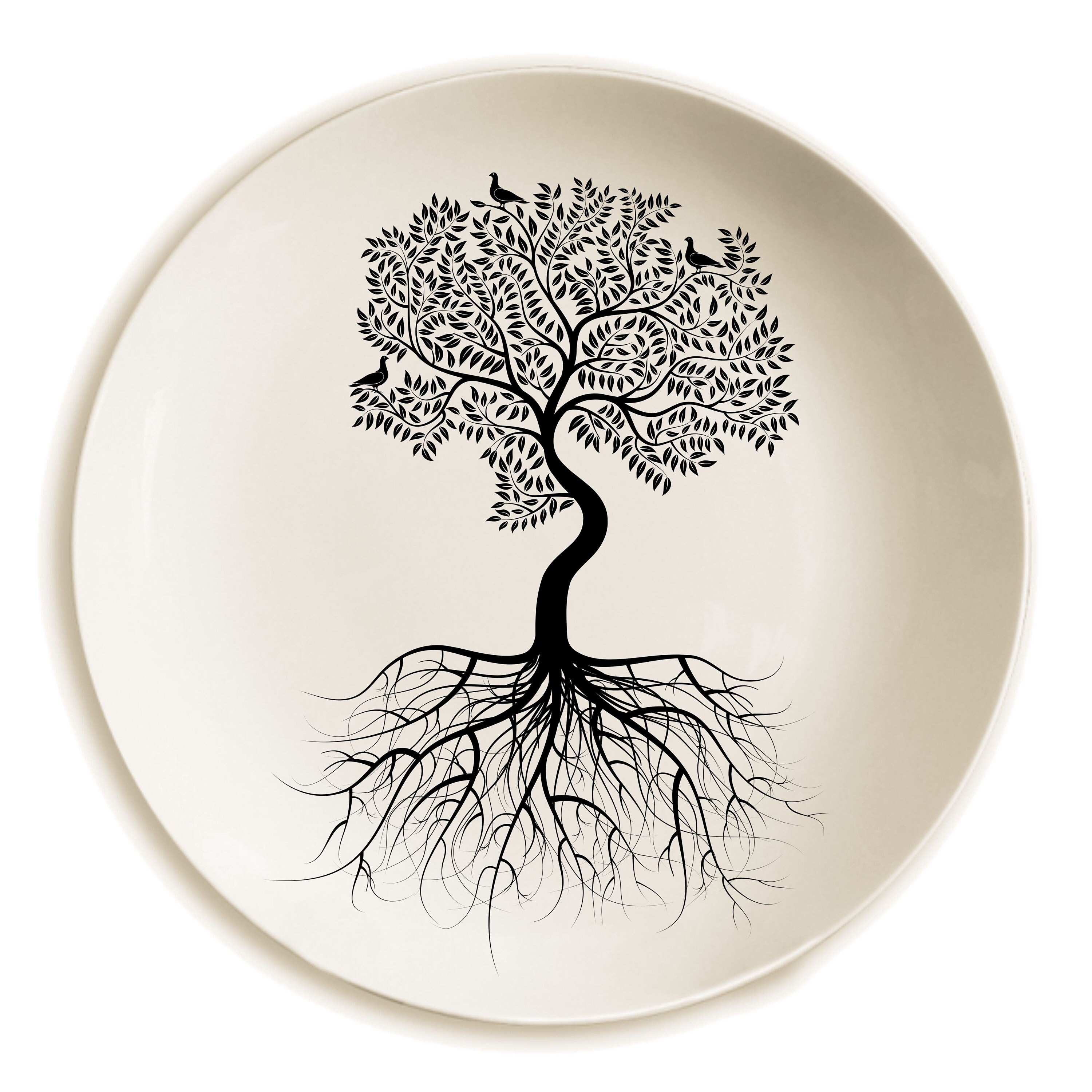 Decorative Wall Plates, Minimalist Decor, Hand Painting, Home Decor ...