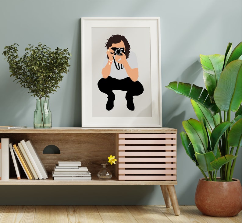 Harry Styles Pop Art Style Home Decor Print Poster - Etsy