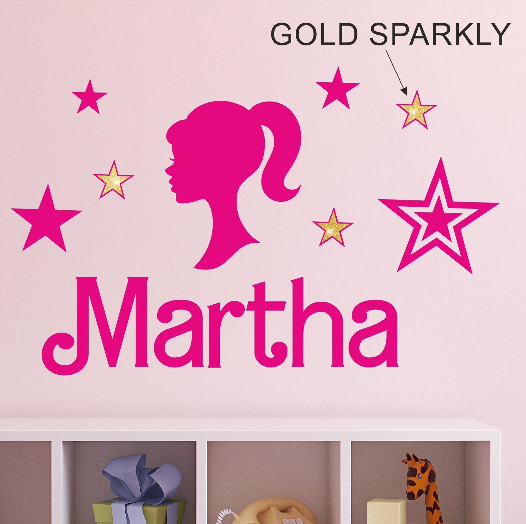 Barbie Stickers For Walls