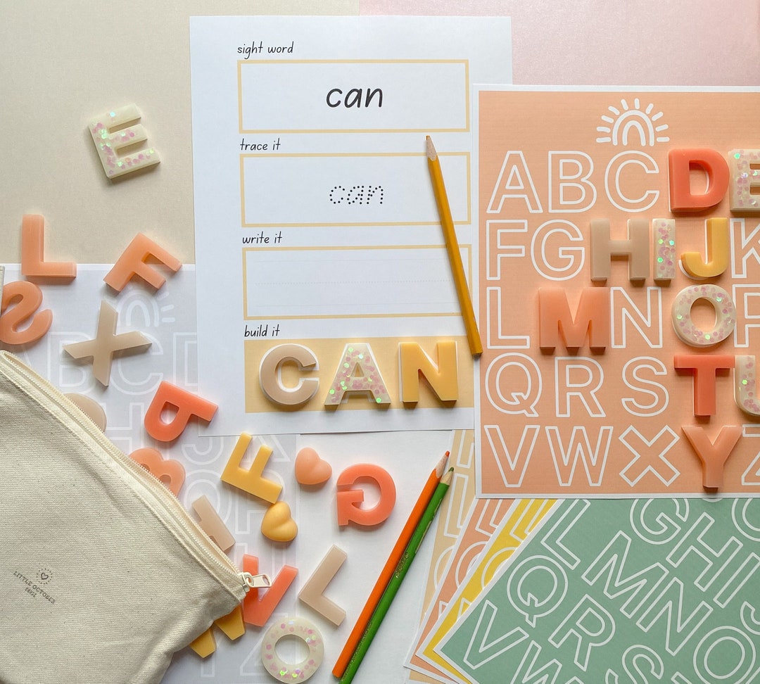 Sight Word Flashcards Alphabet Bundle Printable DIGITAL - Etsy