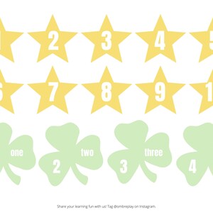 St. Patricks Alphabet Flashcards + Ten Frame