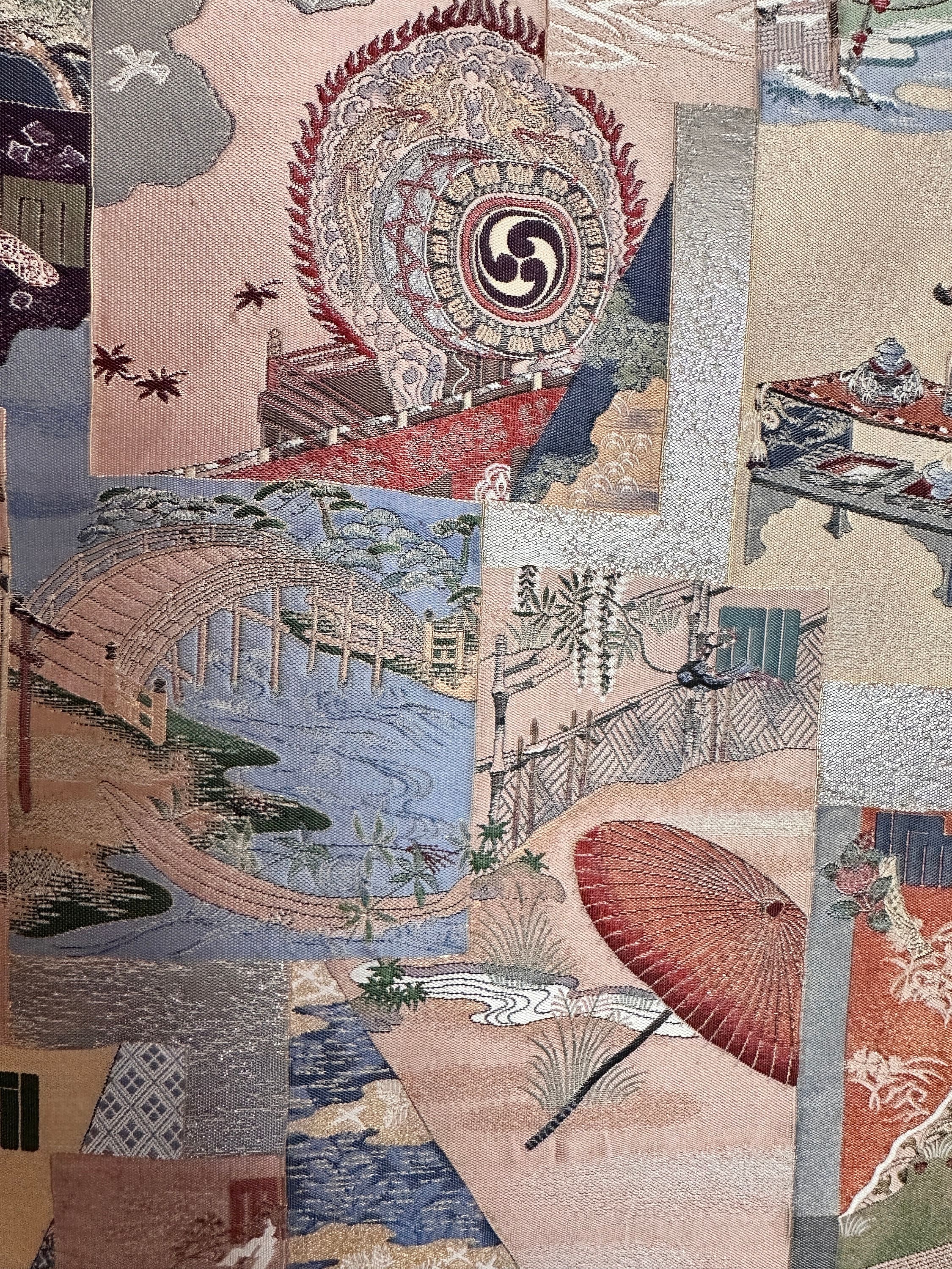 Shipping Free Vintage Japanese Obi 100% Silk, Rare. Exquisitely High ...