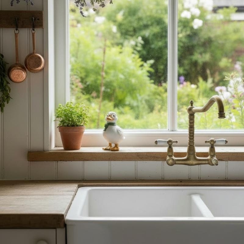 Resin White Easter Duck - Etsy