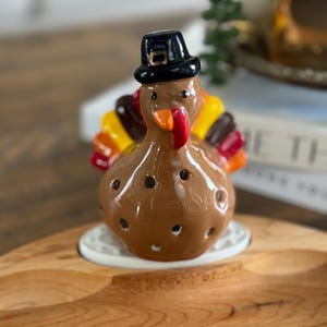 ADORABLE! Light up / Ceramic Nora Fleming DUPE Turkey Mini! Perfect for ...