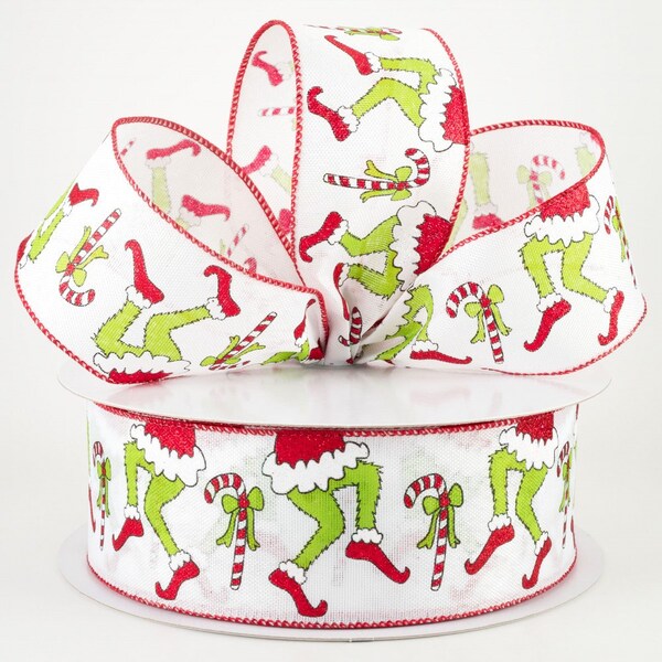 Grinch Ribbon - Etsy UK