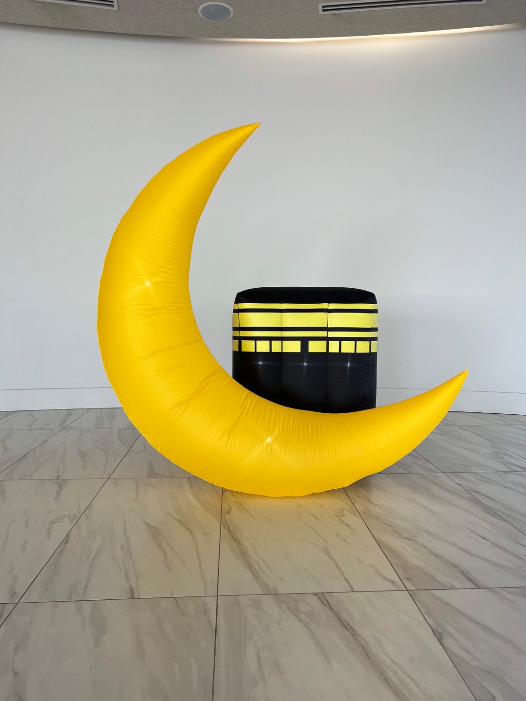 Kaaba With Crescent Moon Inflatable - Etsy