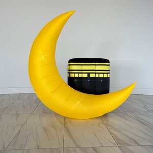 Kaaba With Crescent Moon Inflatable - Etsy
