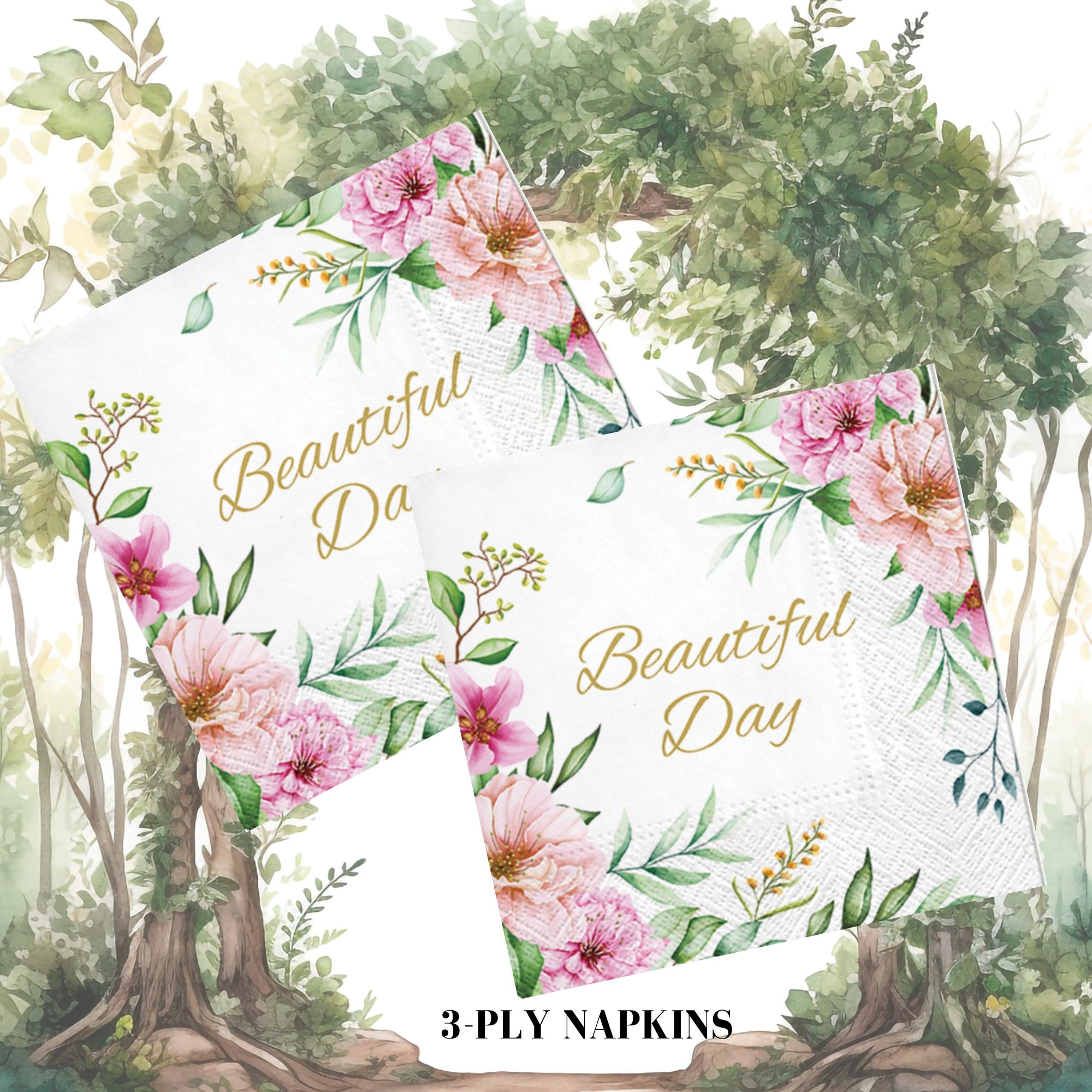 Decoupage Paper Npkins, Paper Napkins Floral, Decoupage Napkins Spring ...