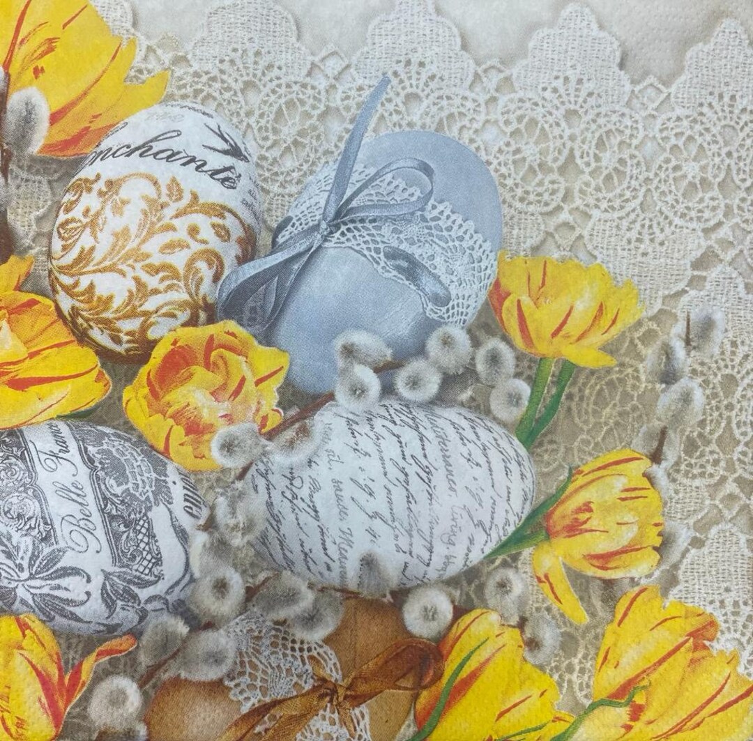 Decoupage Napkins, Decoupage Napkins Easter, Decoupage Paper, Decoupage ...