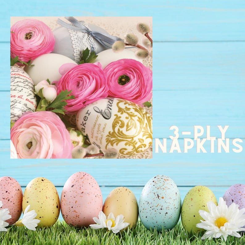 Decoupage Napkins, Decoupage Paper Easter, Decoupage Napkins Easter ...