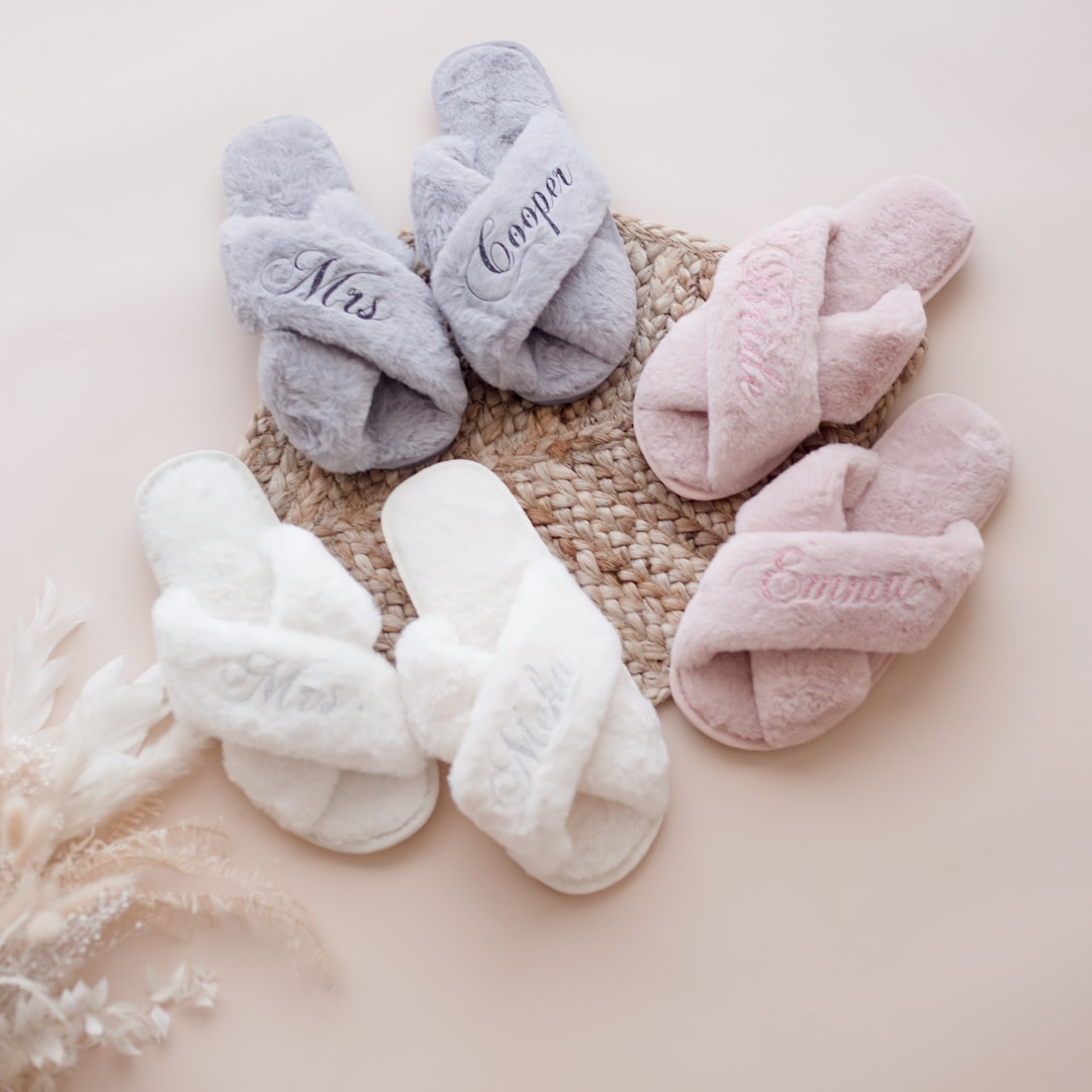 Fluffy Slippers for Women, Slippers, Gift for Girlfriend, Gift for Her ...