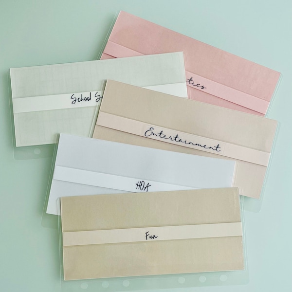 Cash Envelopes - Etsy