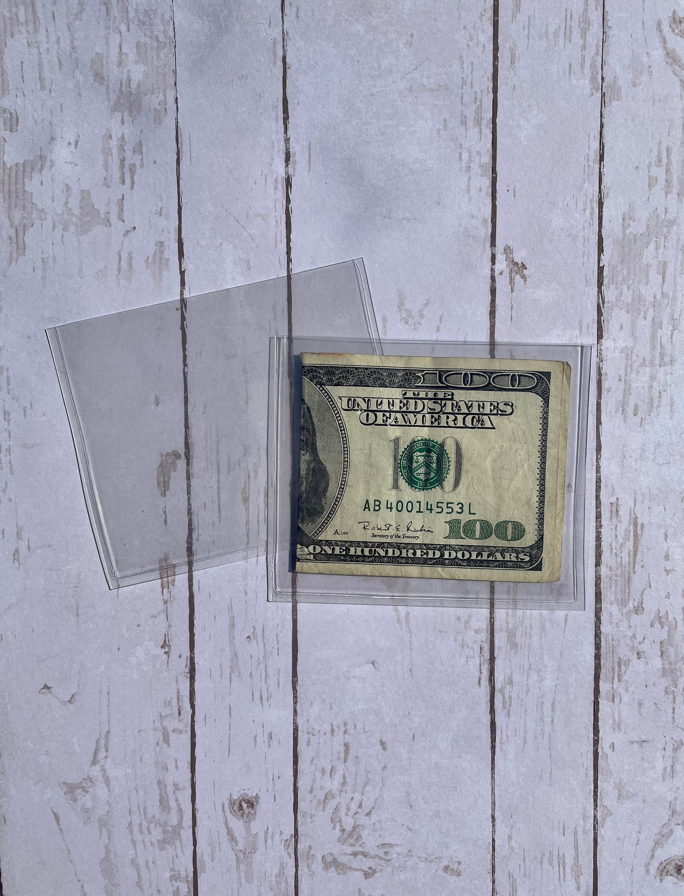Clear Mini Cash Envelopes Laminated | Minimalist Style - Etsy