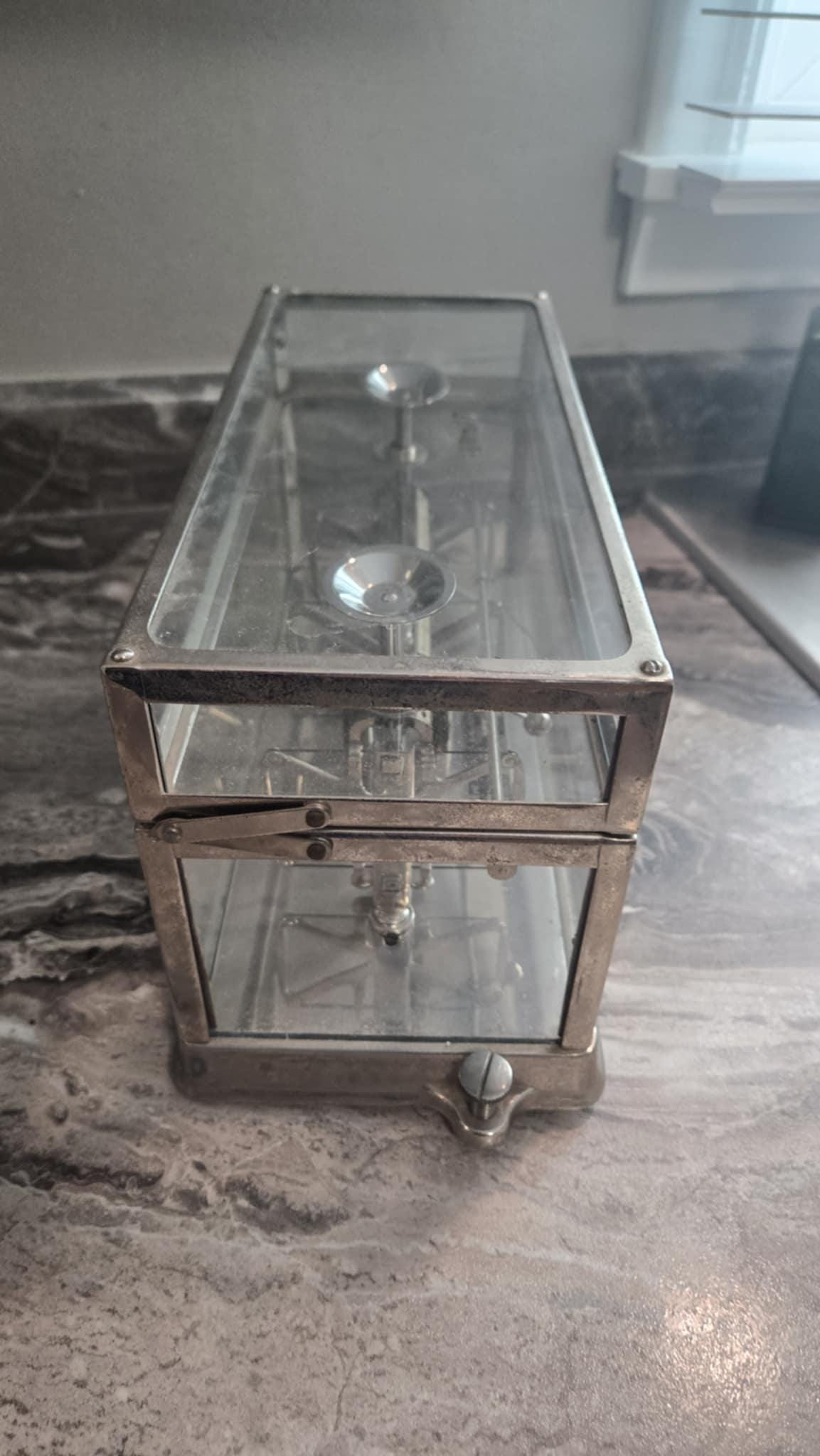 Vintage Torsion Co. Balance Scale - Glass Encased Analytical Balance ...