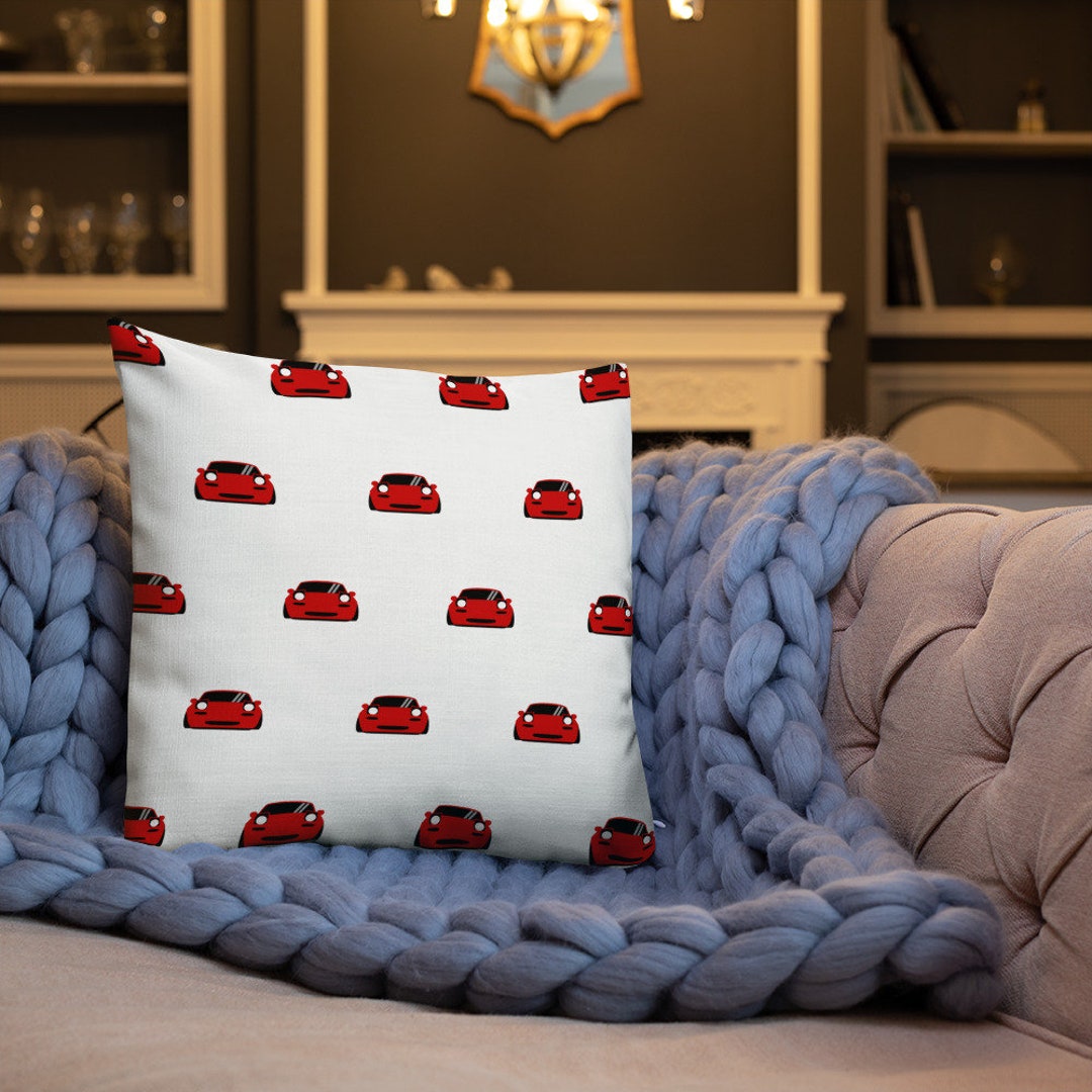 Mazda MX5 Miata Pattern Pillow, Car Enthusiast Gift - Etsy