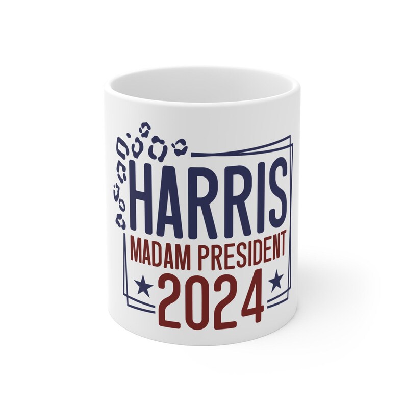 Kamala Harris 2024 Lead and Bpa-free Ceramic Mug 11oz Political Gift ...