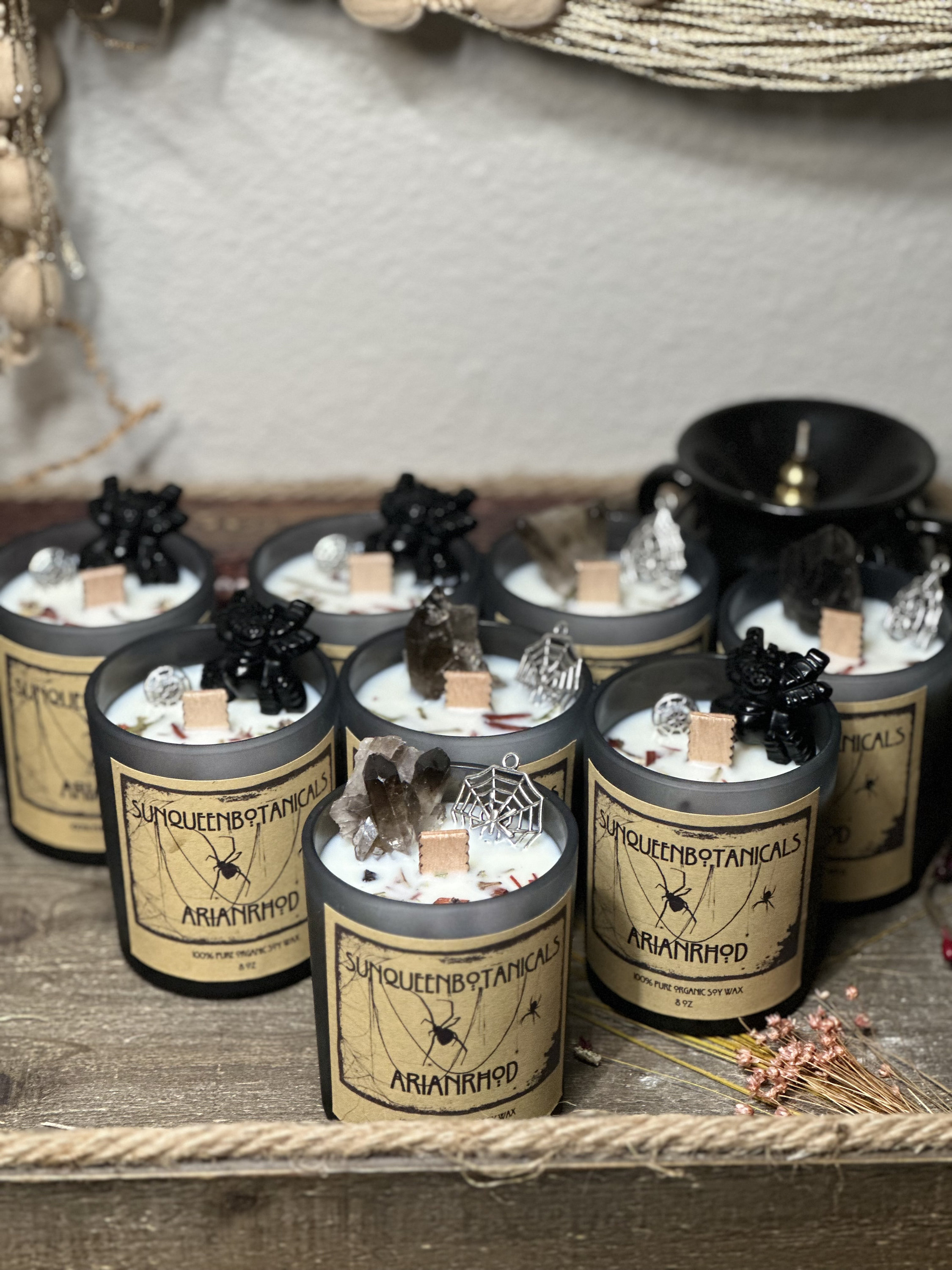 Arianrhod | ‘fiodóir Máthair' | Fall Candle | Caramel Apple - Etsy