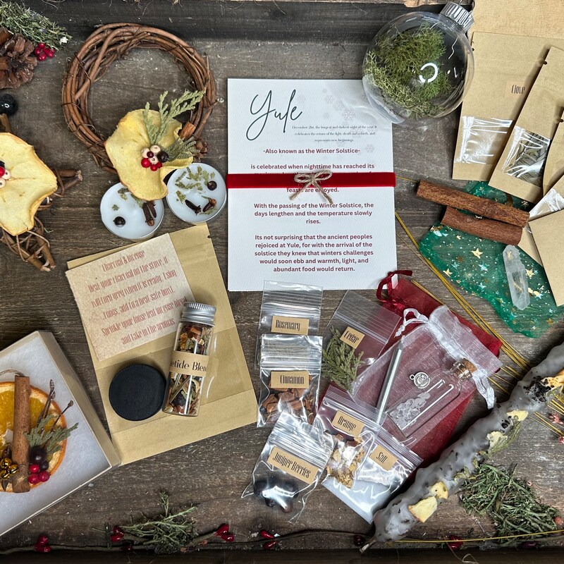 Winter Solstice Candles - Etsy