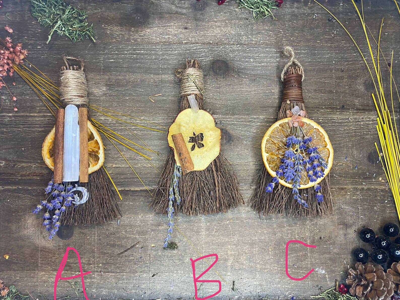 Besom Altar Broom Witches Broom - Etsy