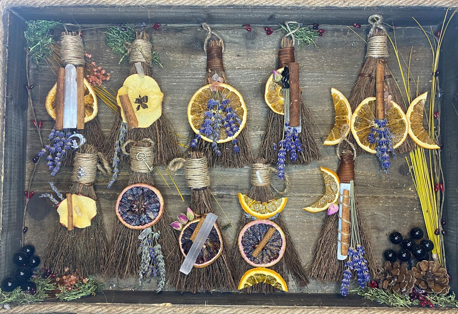 Besom Altar Broom Witches Broom - Etsy