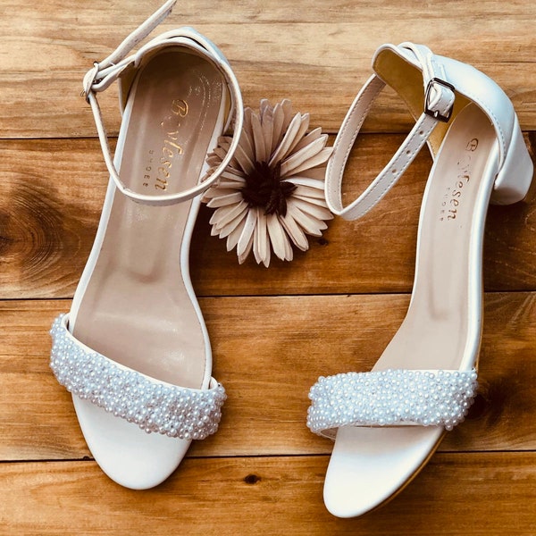 Pearl Wedding Shoes - Etsy