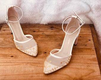 Ivory Color Shoes - Etsy