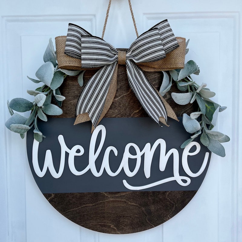 Front Door Sign - Etsy