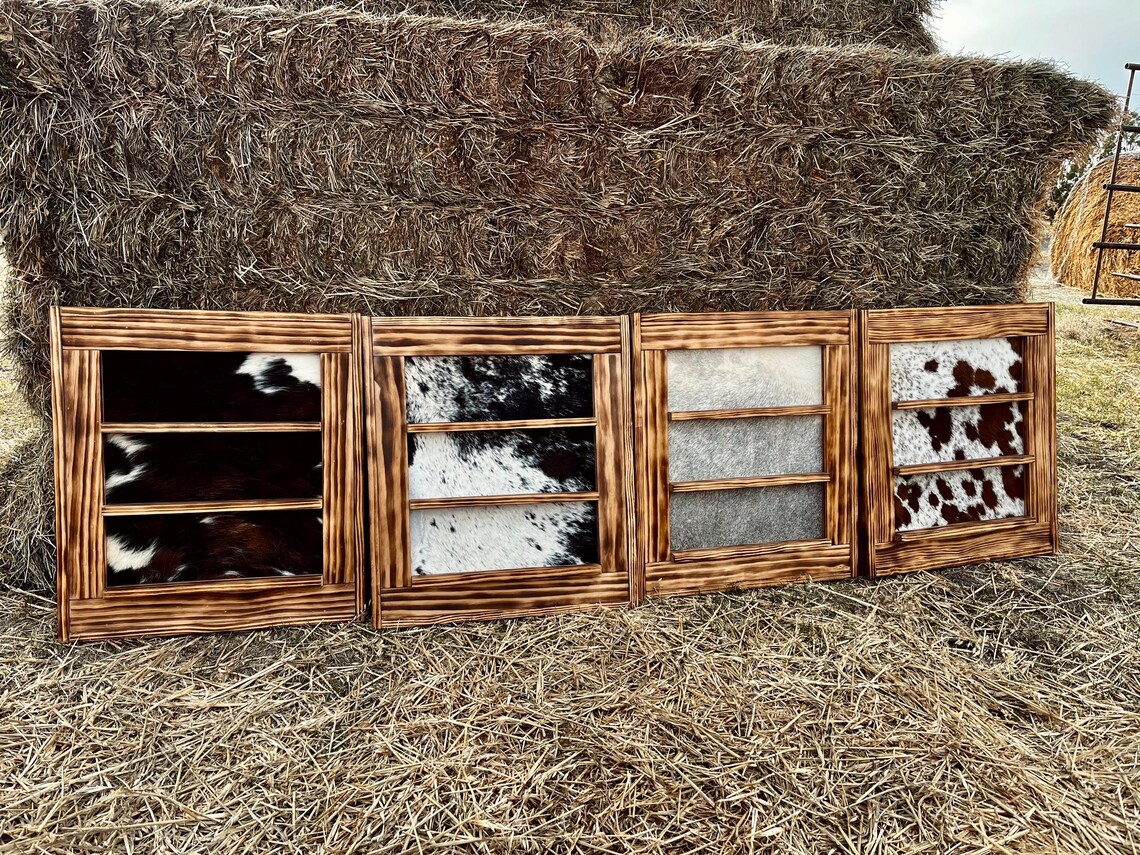 Genuine Cowhide Belt Buckle Display • Western Shelf • - Etsy