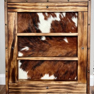 Genuine Cowhide Belt Buckle Display • Western Shelf • - Etsy