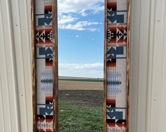 Pendleton Chief Joseph Rosewood I Original Bunkhouse Mirror // Western ...