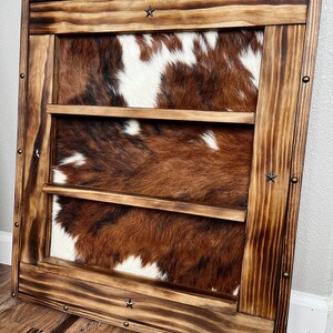 Genuine Cowhide Belt Buckle Display • Western Shelf • - Etsy
