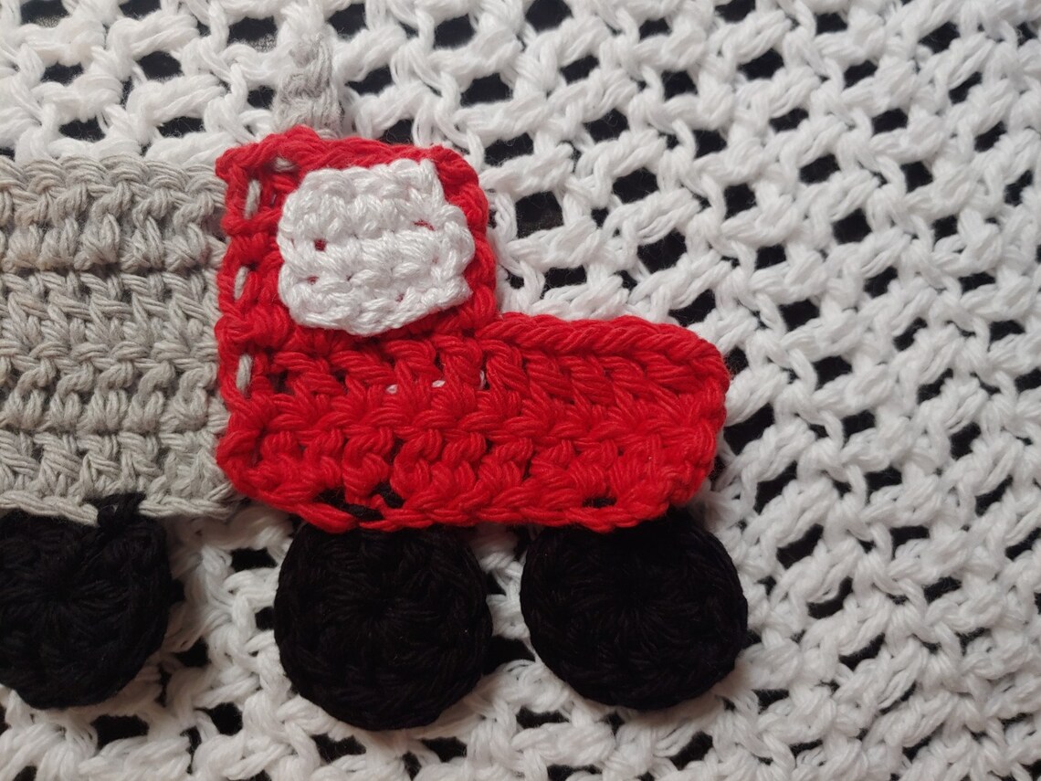 Easy Semi-truck Crochet Applique Pattern - Etsy