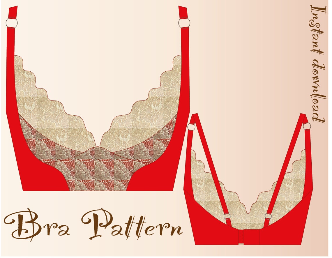 Making Bra Pattern Pdf Lingerie Sewing Pattern Pdf Bra Sewing - Etsy
