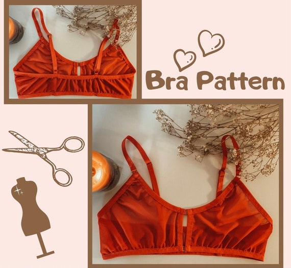 Bra Pattern Pdf Lingerie Sewing Pattern Pdf Bra Sewing Pattern - Etsy ...