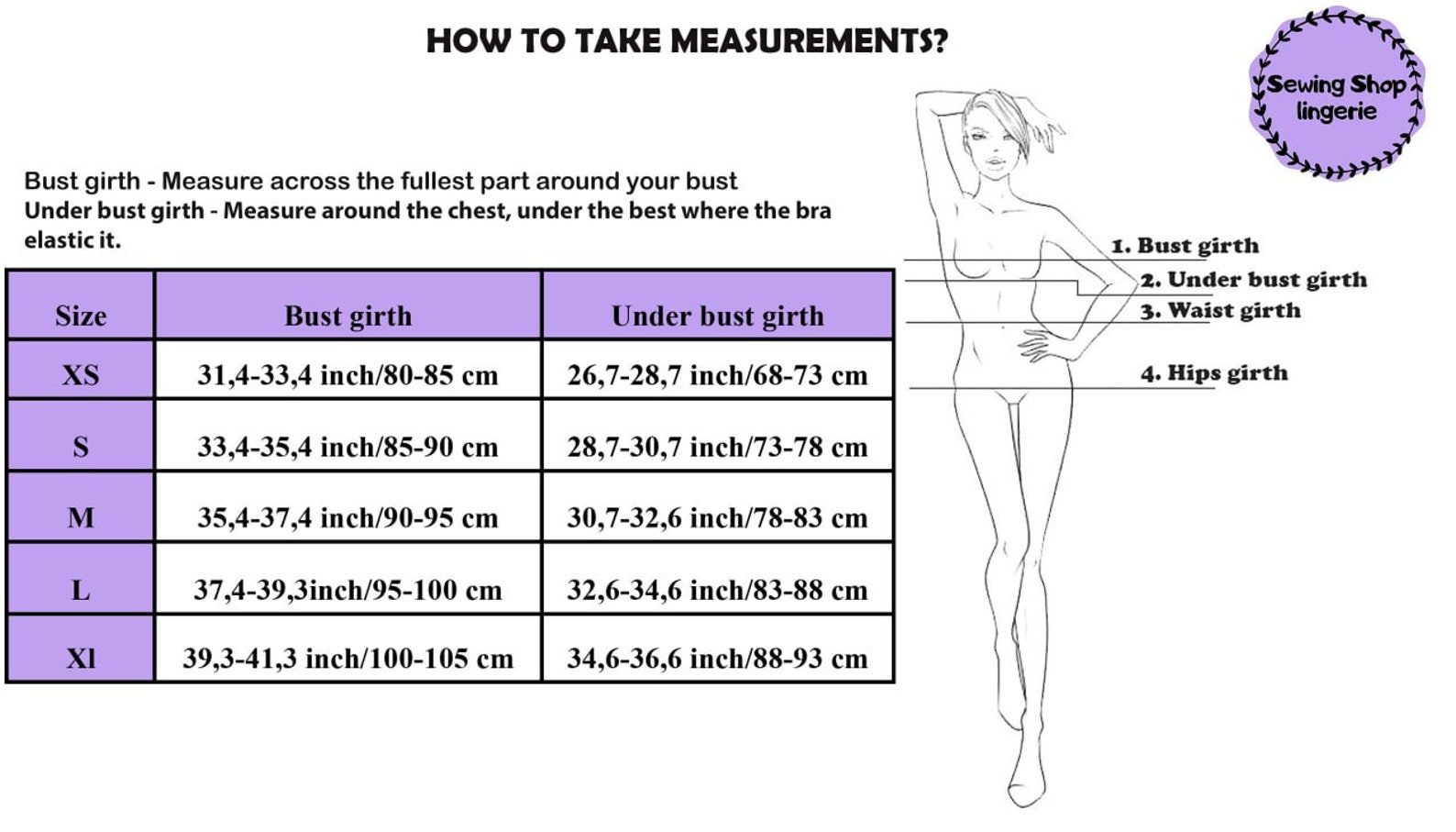 Lingerie Set Sewing Pattern Bralette and Panty XS-XL Digital | Etsy