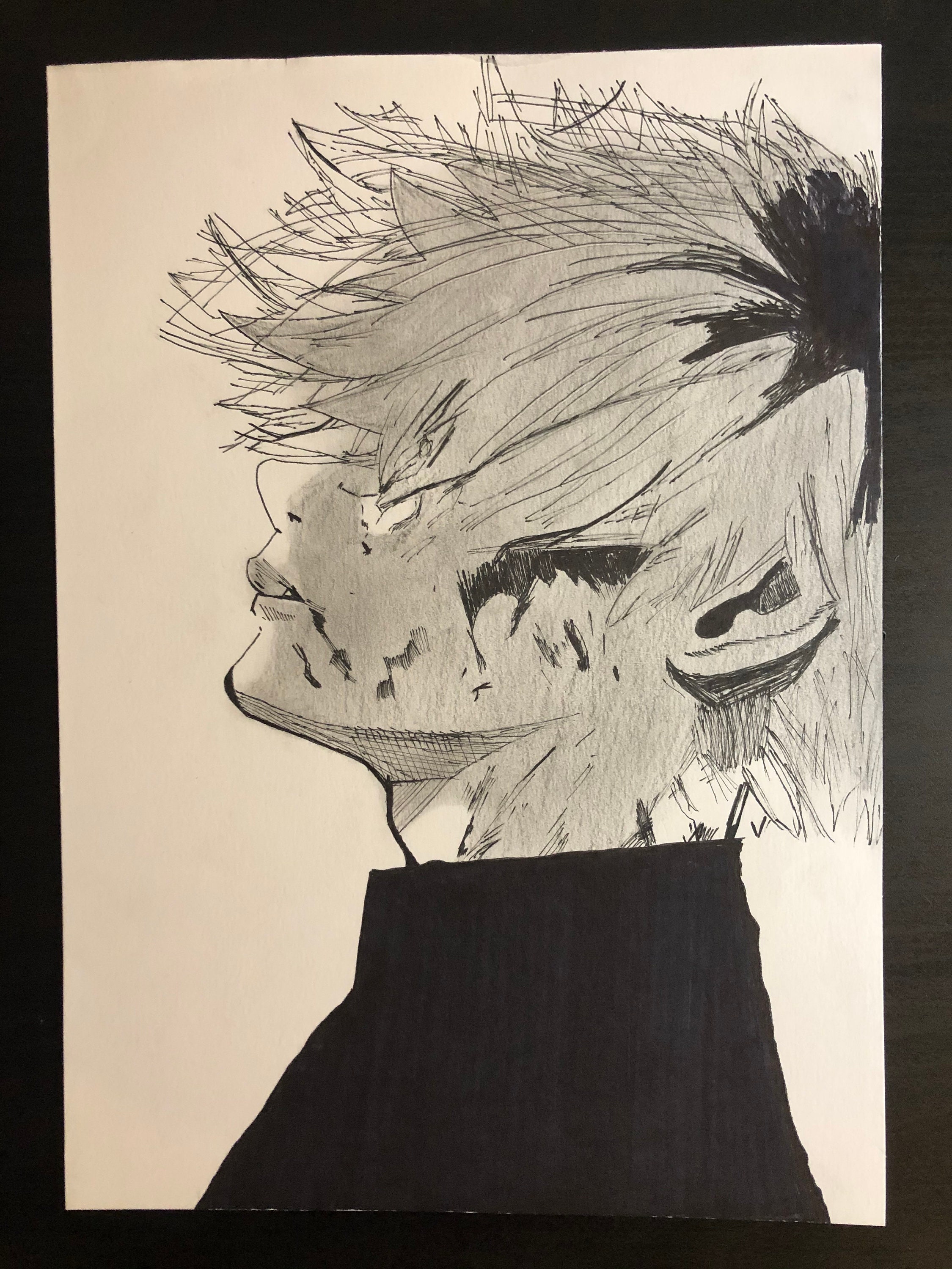 Sad Anime Boy Manga Print - Etsy