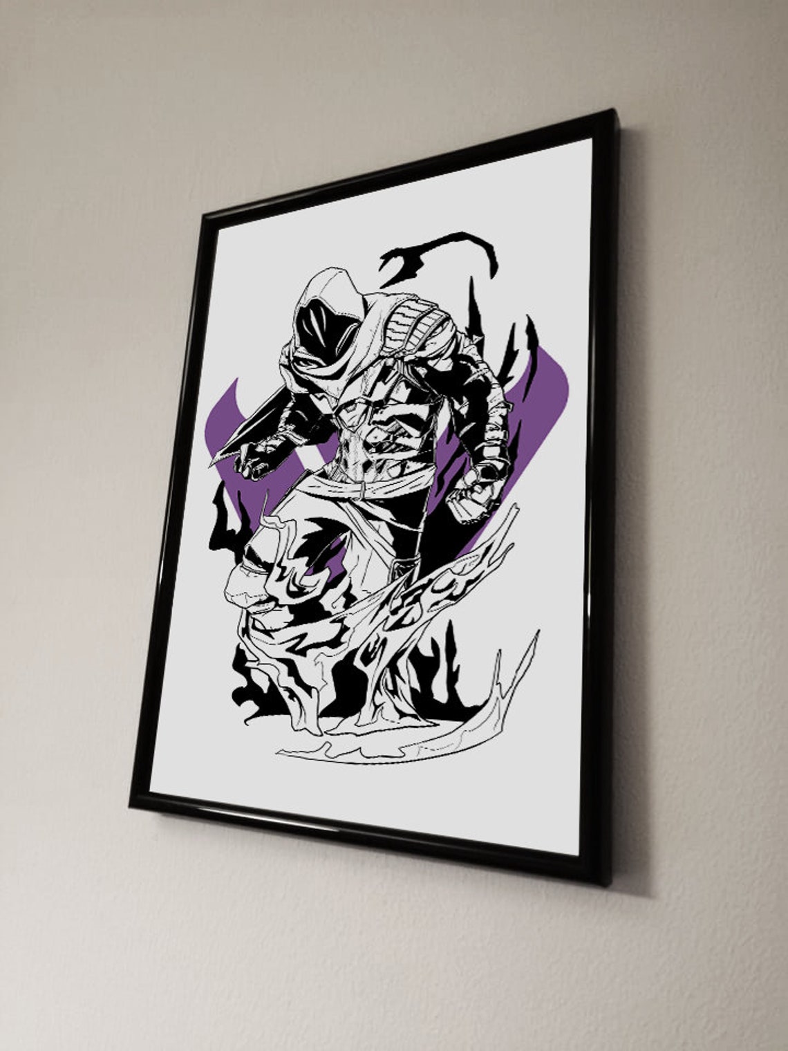 Valorant A4 Omen Poster Print Etsy