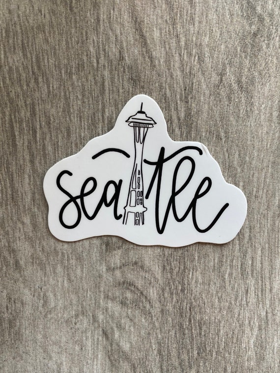 Seattle Sticker | Etsy