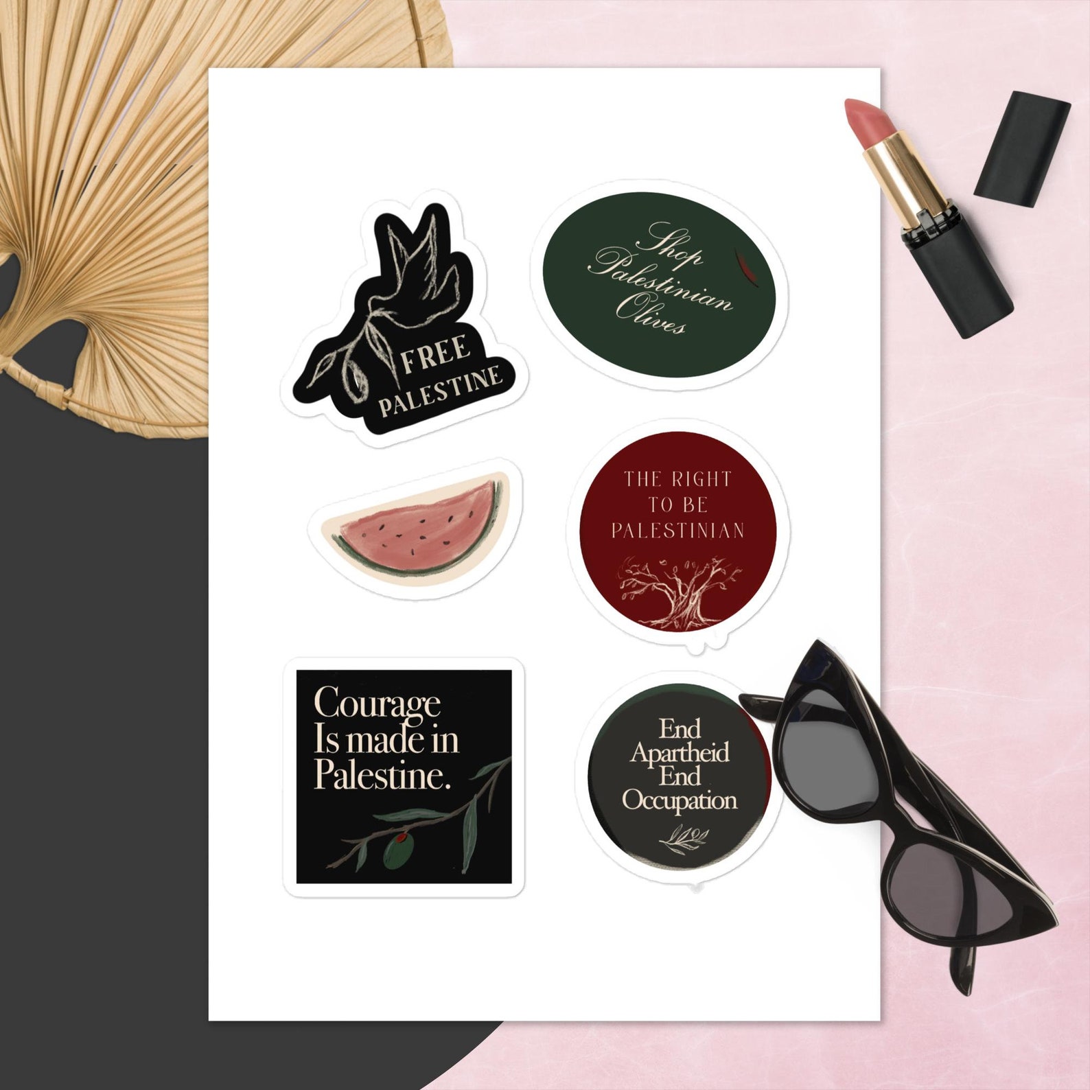 Free Palestine Stickers Pack Palestine Stickers - Etsy